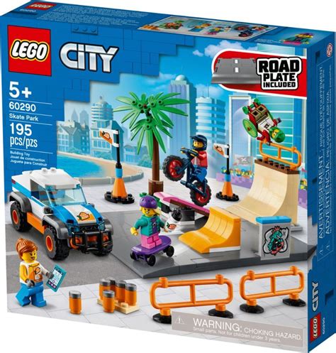 LEGO City Skate Park 60290 6332391 - Best Buy in 2021 | Lego city, Lego ...