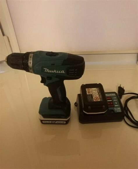 Дрель-шуруповерт аккумуляторная Makita DF347DWE 14,4В 2х1,5Ач Li-Ion ...