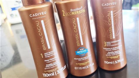 Brazil Cacau Keratin Treatment unboxing - YouTube