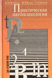 Практическая патопсихология, М. Б. Блейхер, И. В. Крук, С. Н. Боков