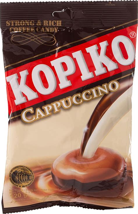 Kopiko Strong & Rich Cappuccino Coffee Candy, 120g: Buy Online at Best ...