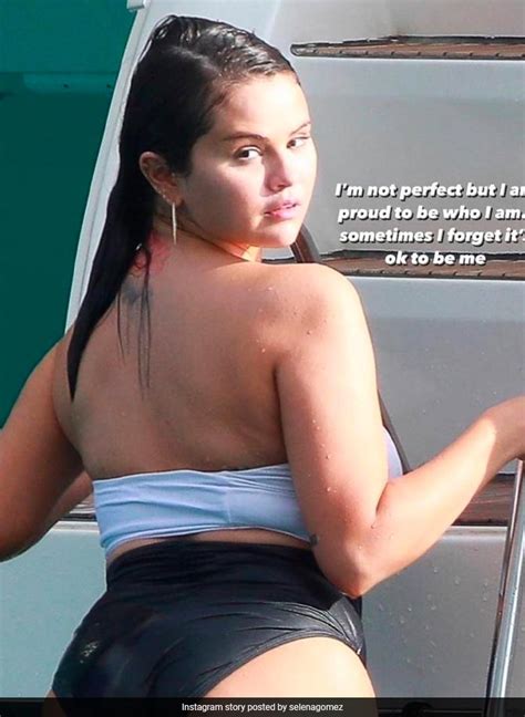 "It's OK To Be Me" Says Selena Gomez In Body Positive Throwback Swimsuit Images