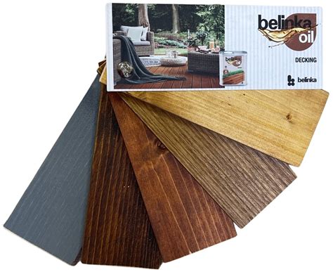 BELINKA Vzorkovník Oil Decking - vejár - hotline denne aj cez víkend ...