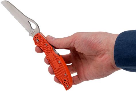 Spyderco Byrd Rescue 2 BY17SOR2 rescue knife | Advantageously shopping ...