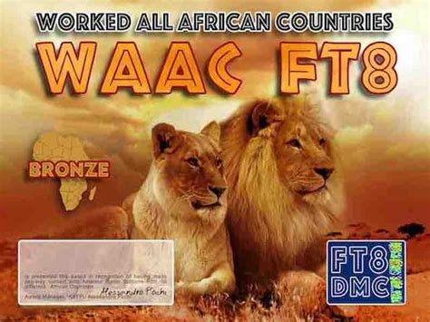 WAAC Award - FT8DMC