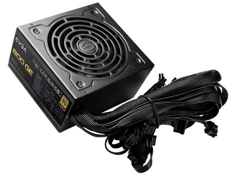 EVGA представила доступные блоки питания серии GE с мощностью до 800 Вт ...