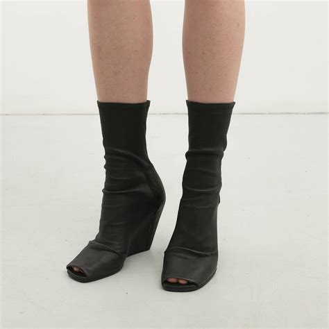 Сапоги Rick Owens черные, - купить за 20400 ₽ | SFS