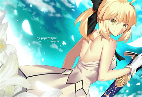 Saber Lily HD Wallpaper from Fate/Grand Order