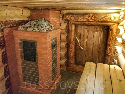 Фото банных печей из металла и кирпича: подборка