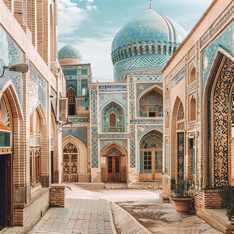 Uzbekistans Rich History and Architecture | Premium AI-generated image