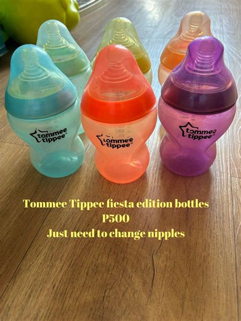 Tommee Tippie Fiesta Edition bottles, Babies & Kids, Nursing & Feeding ...
