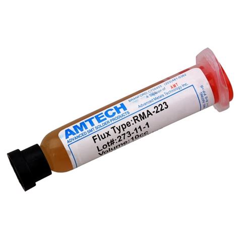 Паяльный флюс гель паста RMA-223 Amtech киев цена резист Rezist