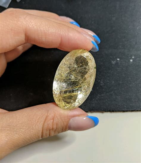 Природный кварц-волосатик. 84,55ct купить в интернет-магазине Ярмарка ...