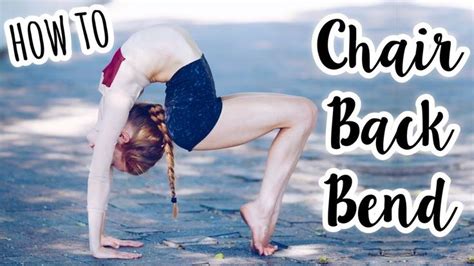How to do a Chair Backbend / Alien | Gymnastics flexibility, Dance flexibility stretches ...
