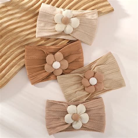1 шт., нейлоновая повязка на голову для новорожденных | AliExpress
