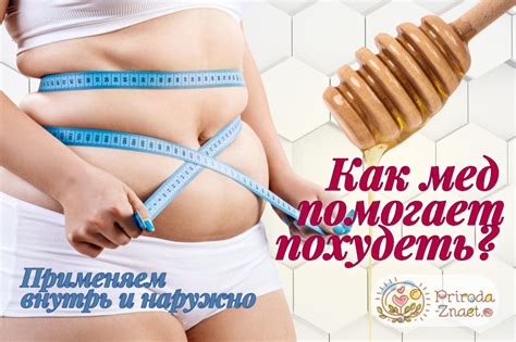 Мед для похудения –диета и различные косметические процедуры