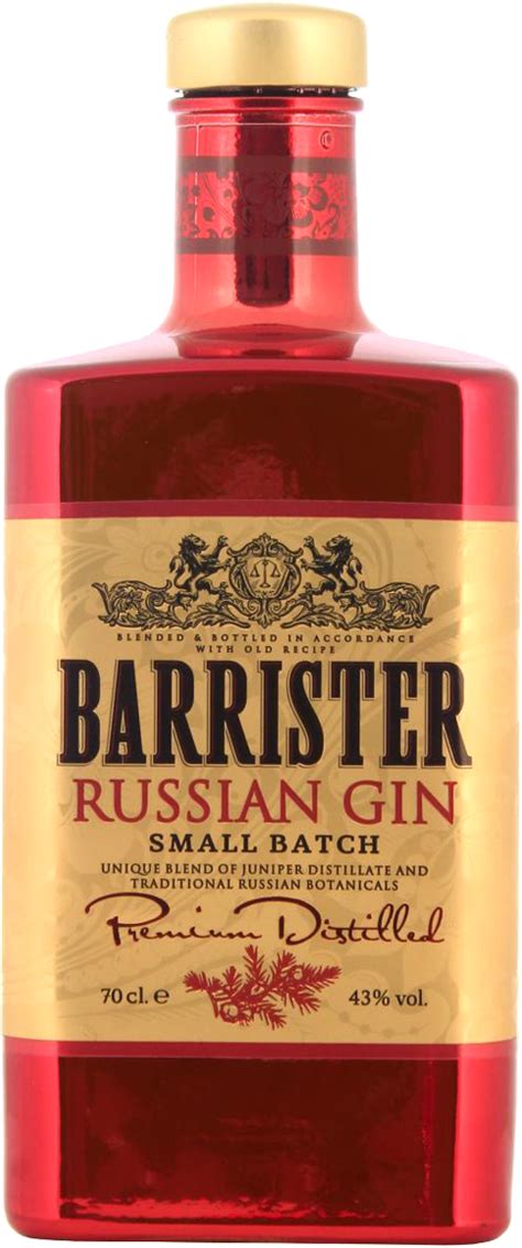 Джин Barrister, Russian Gin, 0.7 л. купить джин в Москве, цена 1065 ...