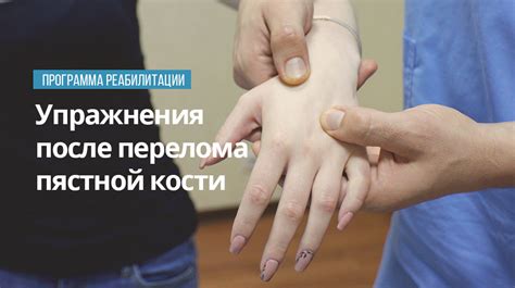 Упражнения после перелома пястной кости - Реабилитолог Остеопат Максим ...