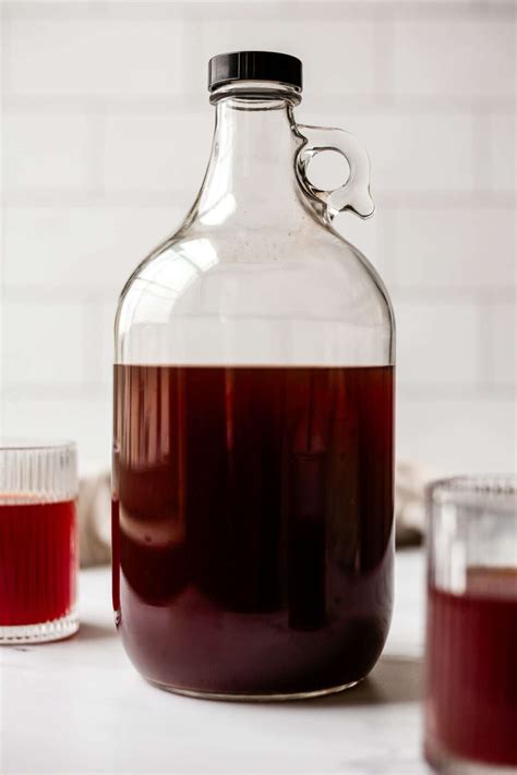 Homebrewed Pomegranate Wine with Citrus and Spices