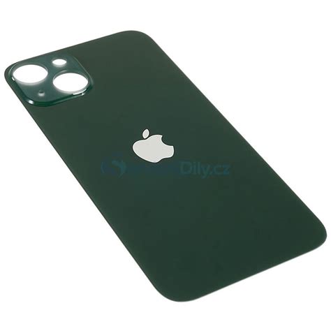 Apple iPhone 13 zadní kryt baterie zelený s větším otvorem pro kameru ...