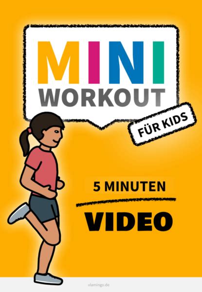 Mini-Fitness-Plan für 1 Woche (Homeschooling, Workout für Zuhause)