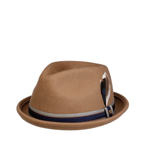 Gentleman Store - Stetson Player Woolfelt — Camel - Stetson - Hüte und ...