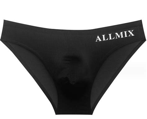 Бесшовные мужские слипы ALLMIX, черные Г-12912 купить в интернет ...