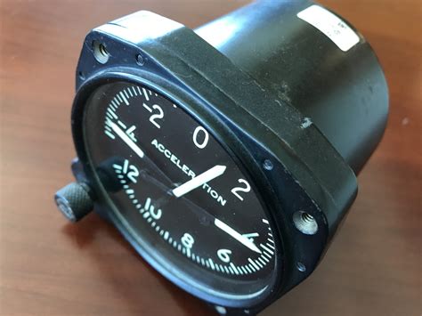 Accelerometer, G-Meter, AN-5745, Type B-3 WWII B-17, B-24, B-25 ...