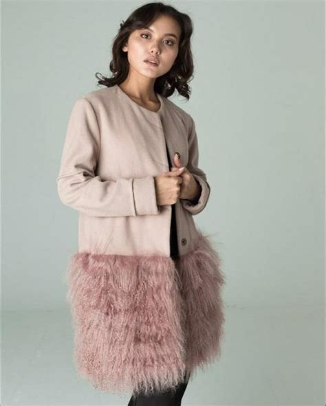 Пальто с мехом ламы | Coat, Fur coat, Fashion