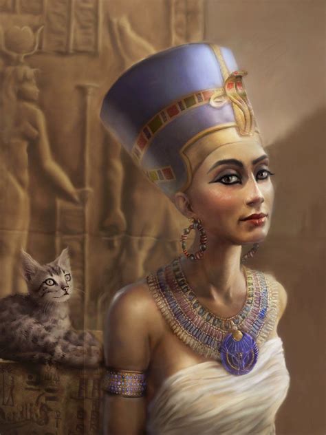 Nefertiti. A Royal Portrait by SteveDelamare on DeviantArt | Ancient ...