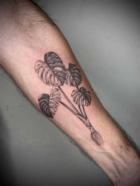 Monstera Tattoo. - Demands Jobs.com