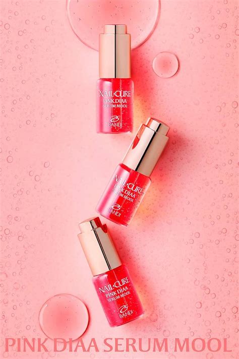 Bandi Nail Cure Pink Diaa Serum Mool Mini 8ml