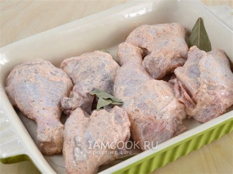 Курица, запеченная в остром йогуртовом соусе — рецепт с фото