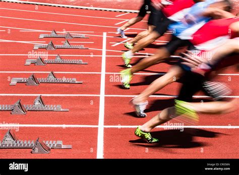 Sprint verfolgen -Fotos und -Bildmaterial in hoher Auflösung – Alamy