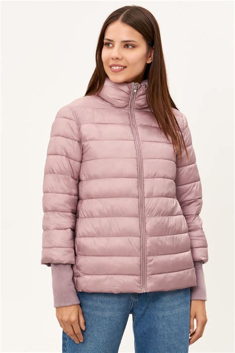 Стеганая куртка с отделкой трикотажем SnowQueen_collection 582426003 ...