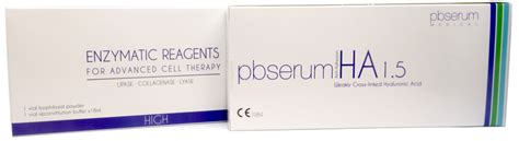 PBSerum Enzyme medical zur hochwirksamen Behandlung von Fett und Falten