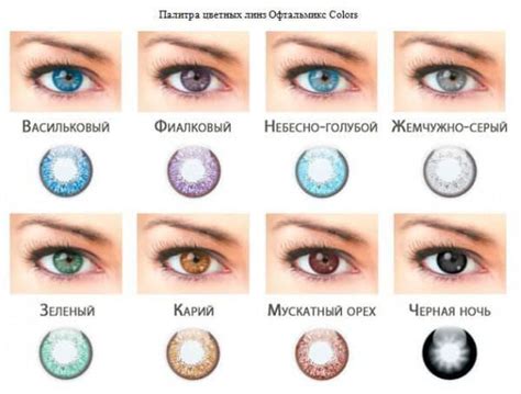 Как подобрать цветные линзы для глаз контактные, правильно, лушче