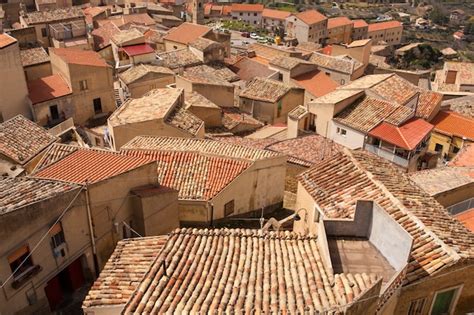 Premium Photo | Assoro roofs