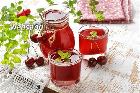 Морс из вишни рецепт с фото, как сварить на Webspoon.ru