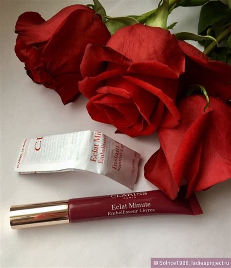 Блеск для губ Clarins Eclat Minute (оттенок № 08 plum shimmer) отзывы ...
