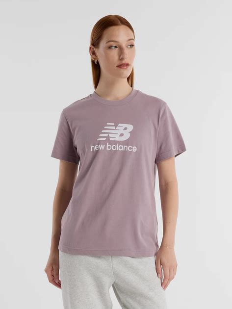 Футболка хлопковая женская New Balance Essentials Jersey Logo ...