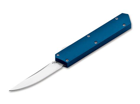 Böker Plus Kwaiken OTF Blue 3.19" Folding Knife - Firearms Unknown