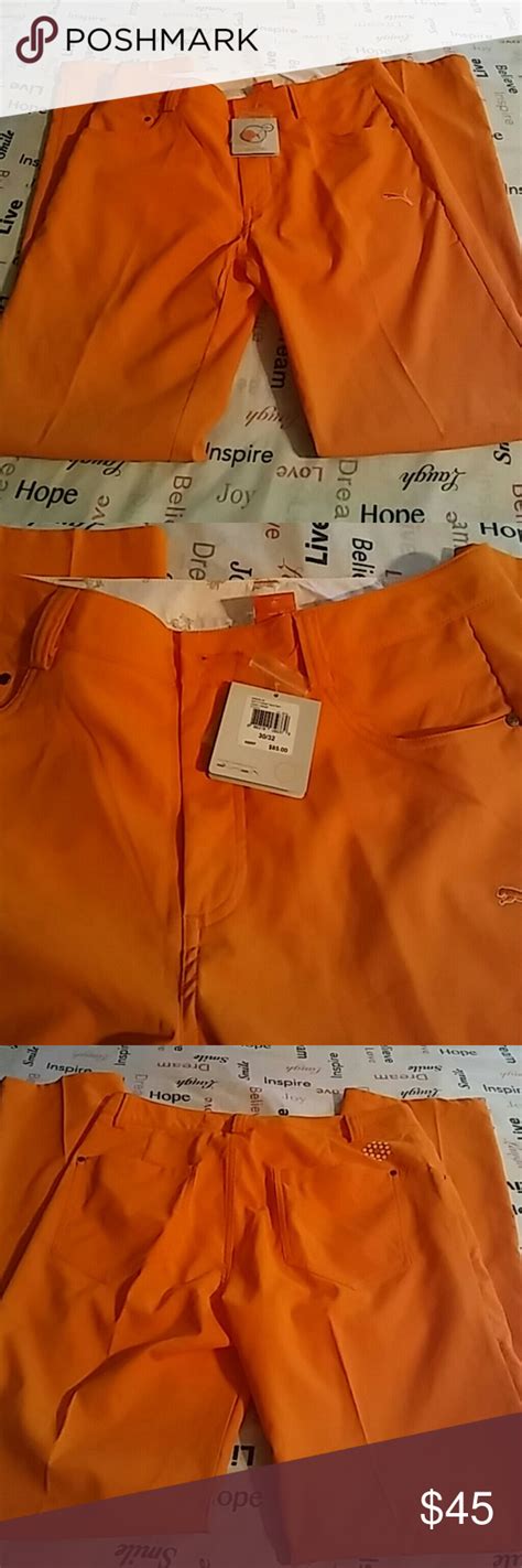 Men's 30/32 Puma golf 5 pocket tech pant | Puma pants, Mens pants ...