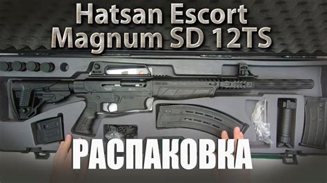 Ружье Hatsan ESCORT SD12-TS кал.12x76 в пластиковом кейсе. Обзор ...
