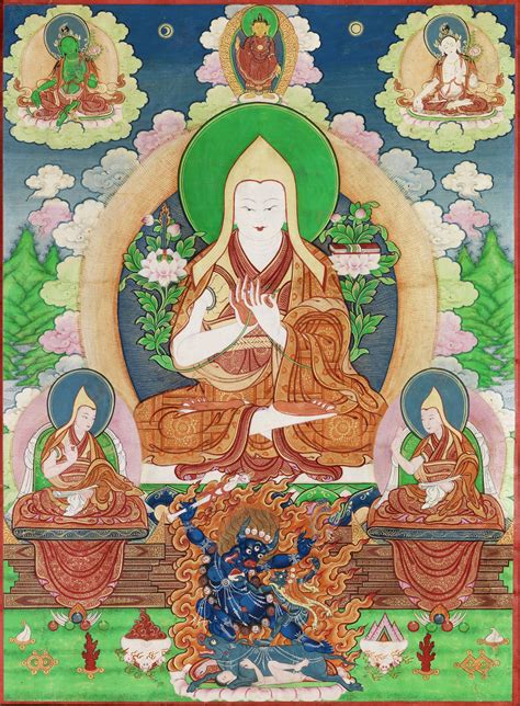 Pin de Kalsang en lam nar