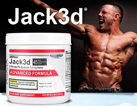 Jack3D от USPLabs: как принимать предтреник, состав и отзывы