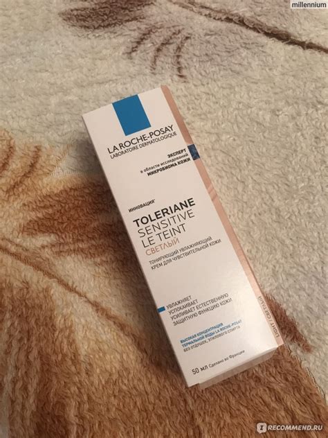 Тонирующий увлажняющий крем для чувствительной кожи La Roche Posay ...