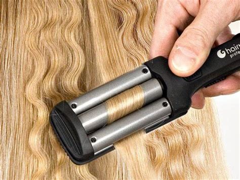 Тройная плойка для волос или плойка волна Babyliss для создания ...