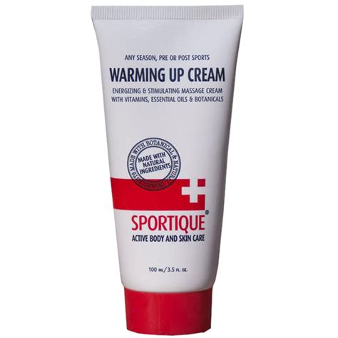 Sportique Warming Up Cream - 100ml | Merlin Cycles