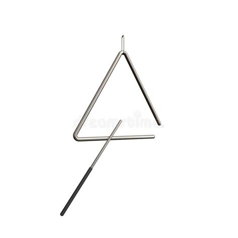 Dreieck stock abbildung. Illustration von instrument - 11643003